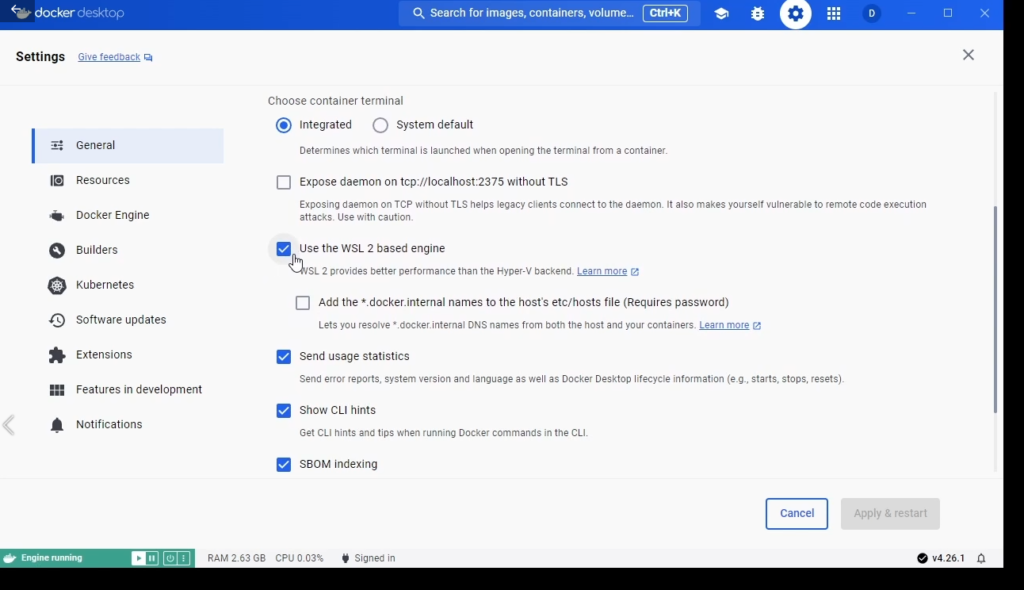 Laravel in Docker Desktop for Windows. - PFV Media